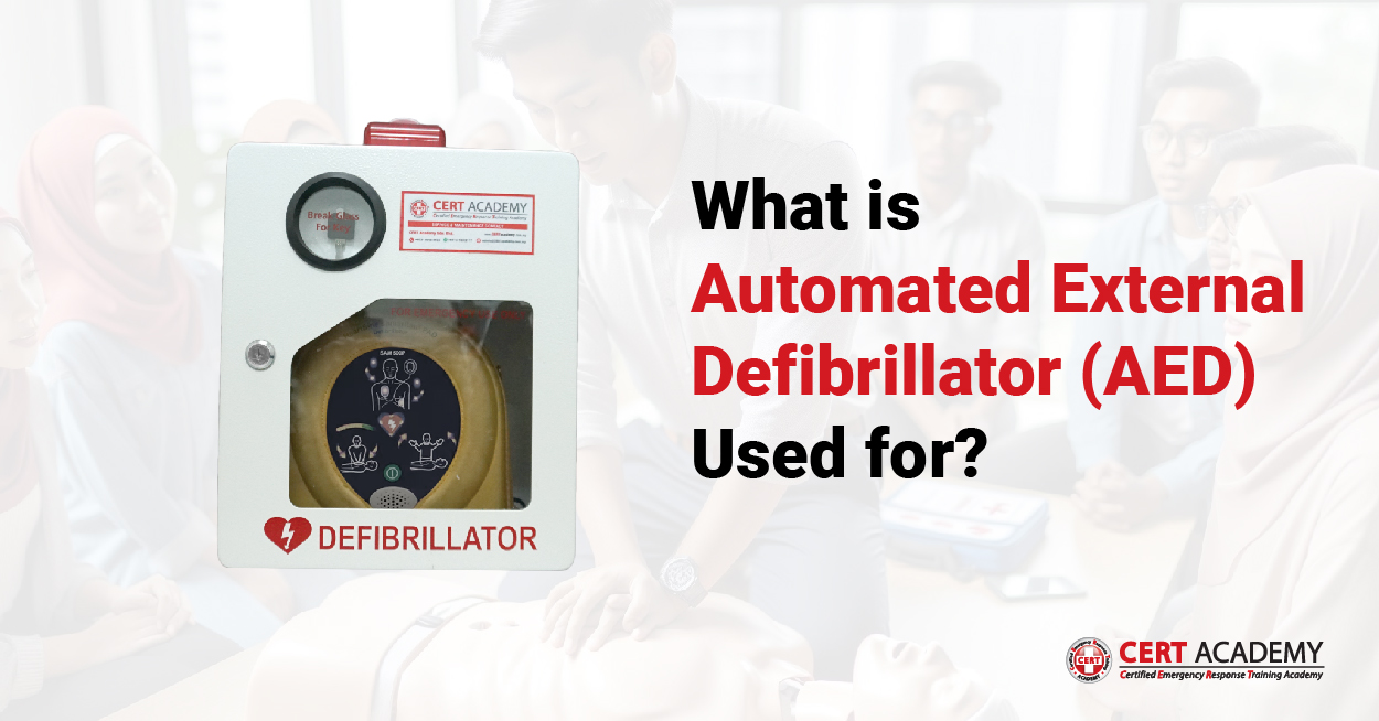 What is defibrillator used for? - CERT Academy