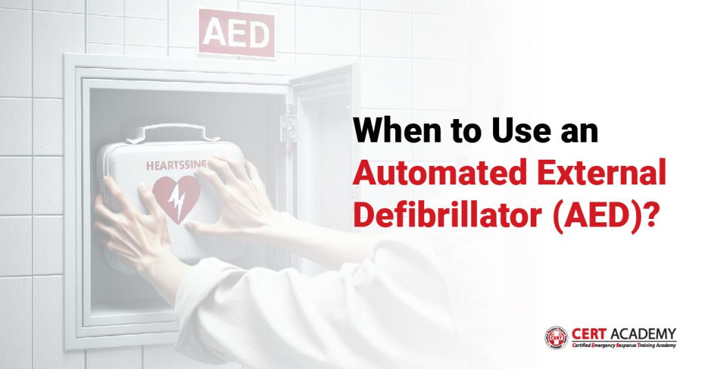 7 Steps how to use an Automated External Defibrillator (AED) - CERT Academy
