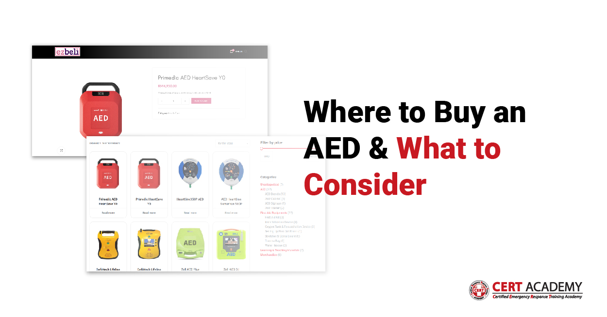 Where to Buy an AED & What to Consider - CERT Academy